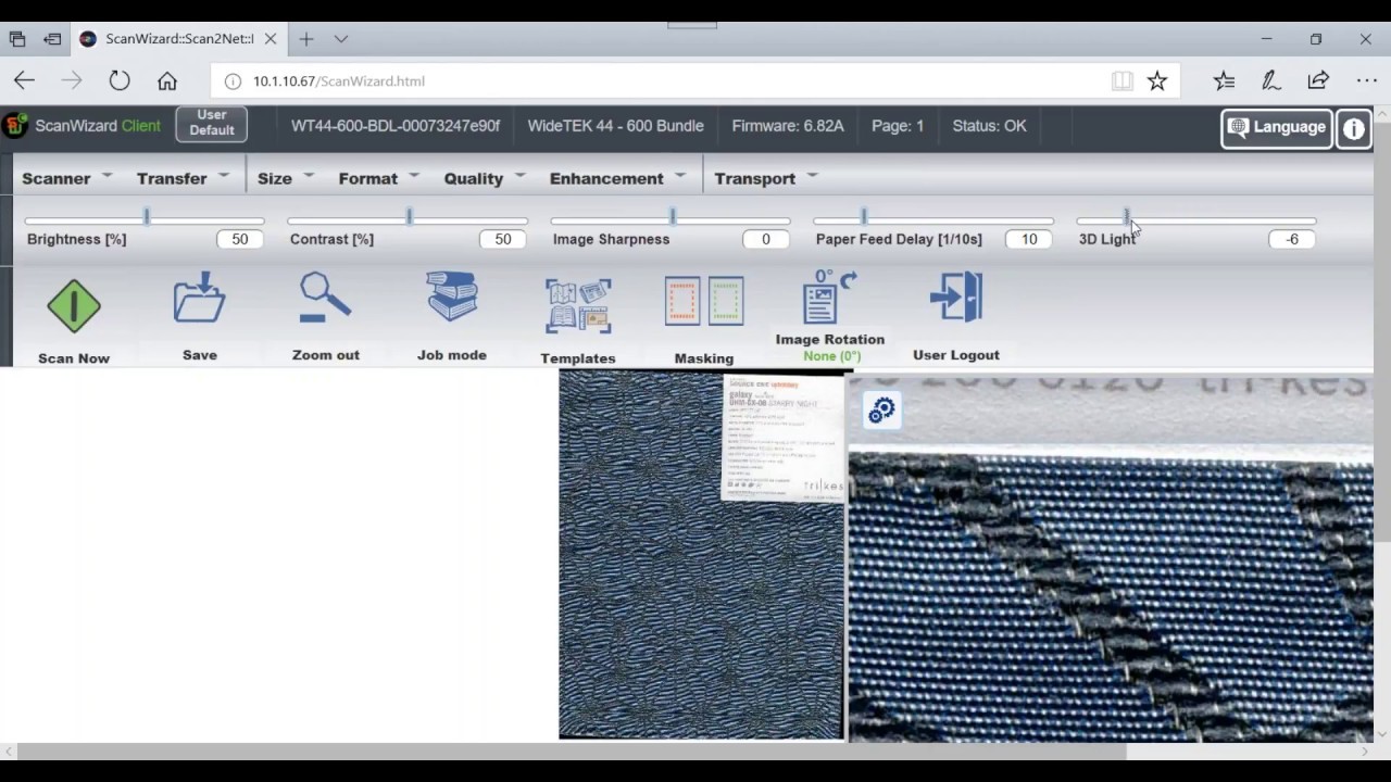 Image Access Scan2net - i-numerics